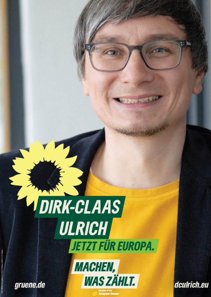 Unser Kandidat für die Europawahl Dirk-Claas Ulrich stellt sich vor – Grüne Dransfeld